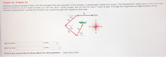 Solved Chapter 01, Problem 54 Multiple Concept Example 9 | Chegg.com