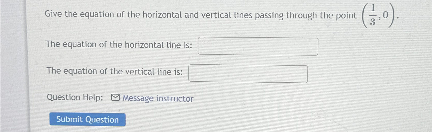Solved Give the equation of the horizontal and vertical | Chegg.com
