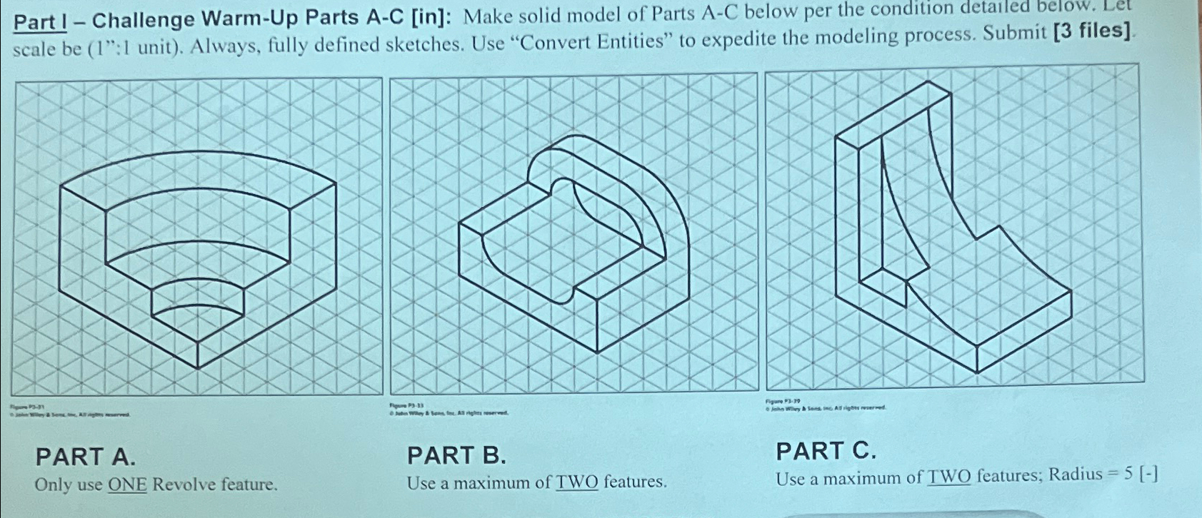 Solved Part I - ﻿Challenge Warm-Up Parts A-C [in]: Make | Chegg.com