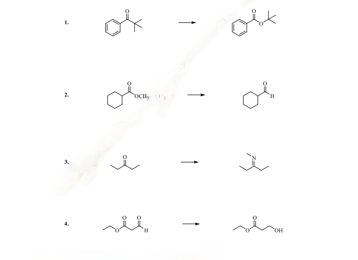 Solved Select the best reagents for each of the following | Chegg.com