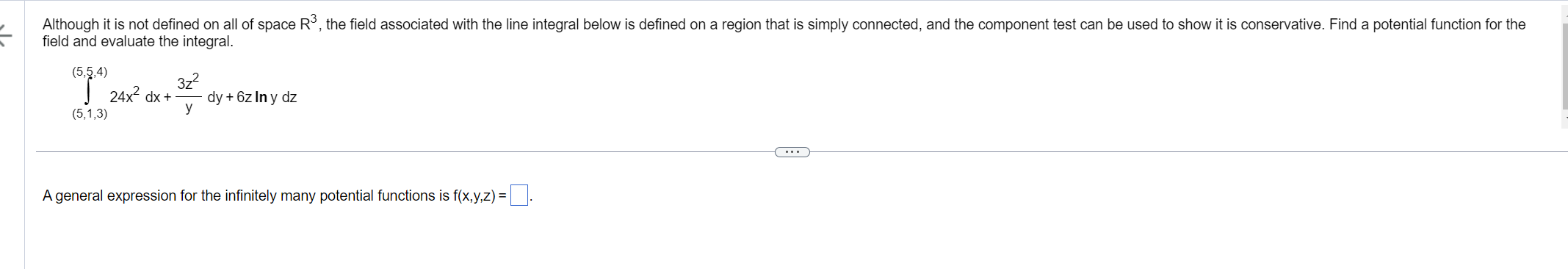 Solved field and evaluate the | Chegg.com