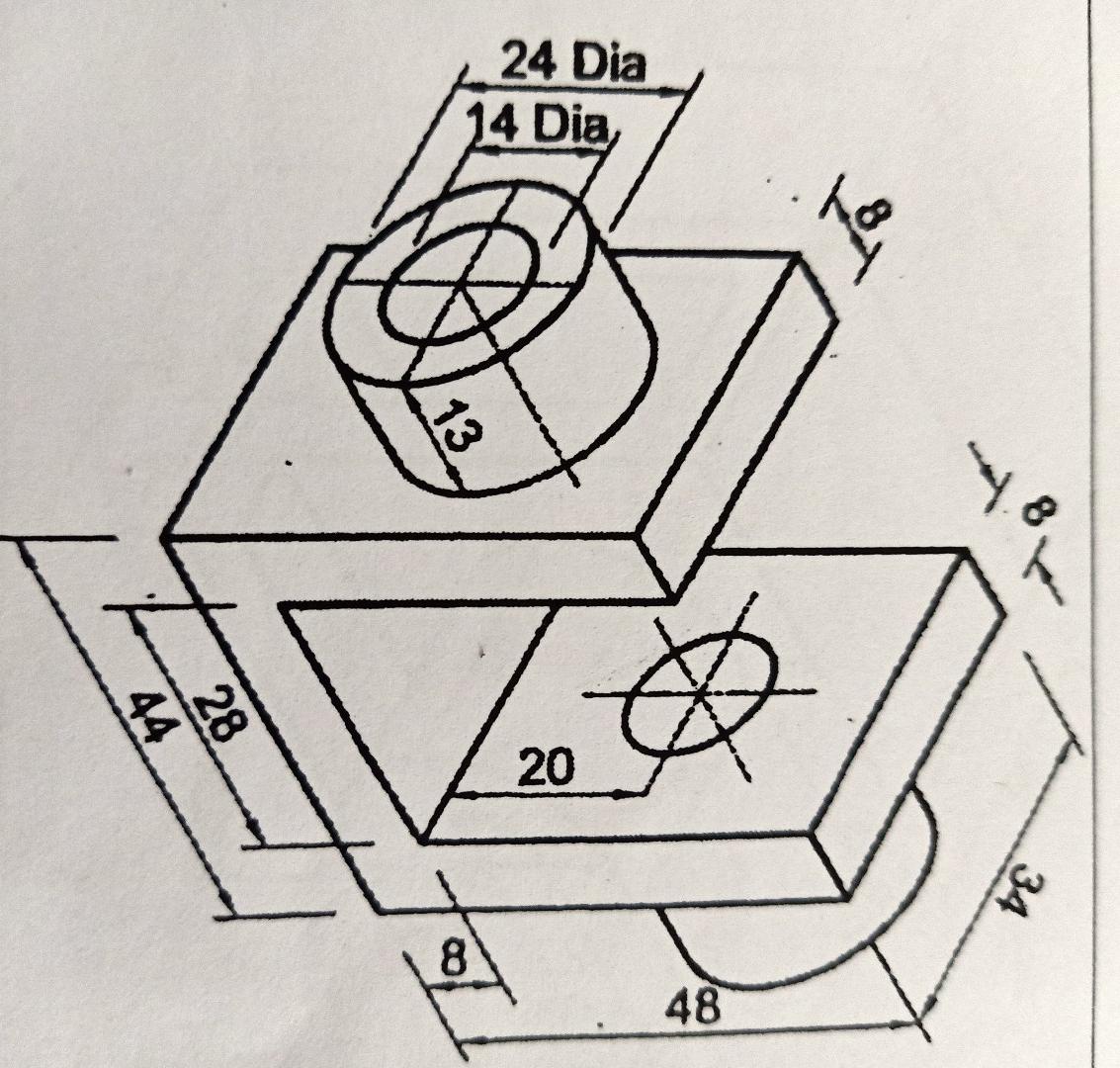 Solved please draw the front at the left and Sid at the | Chegg.com Solved please draw the front at the left and Sid at the | Chegg.com