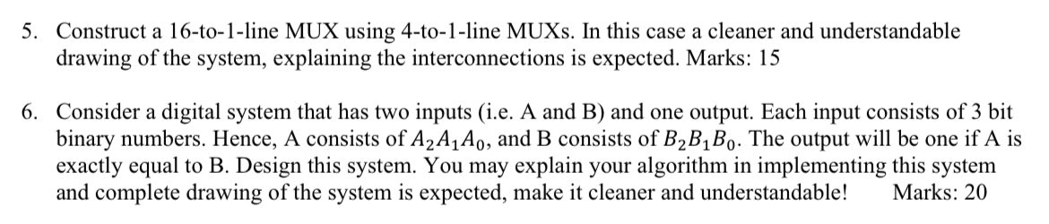 Solved Construct a 16-to-1-line MUX using 4-to-1-line MUXs. | Chegg.com
