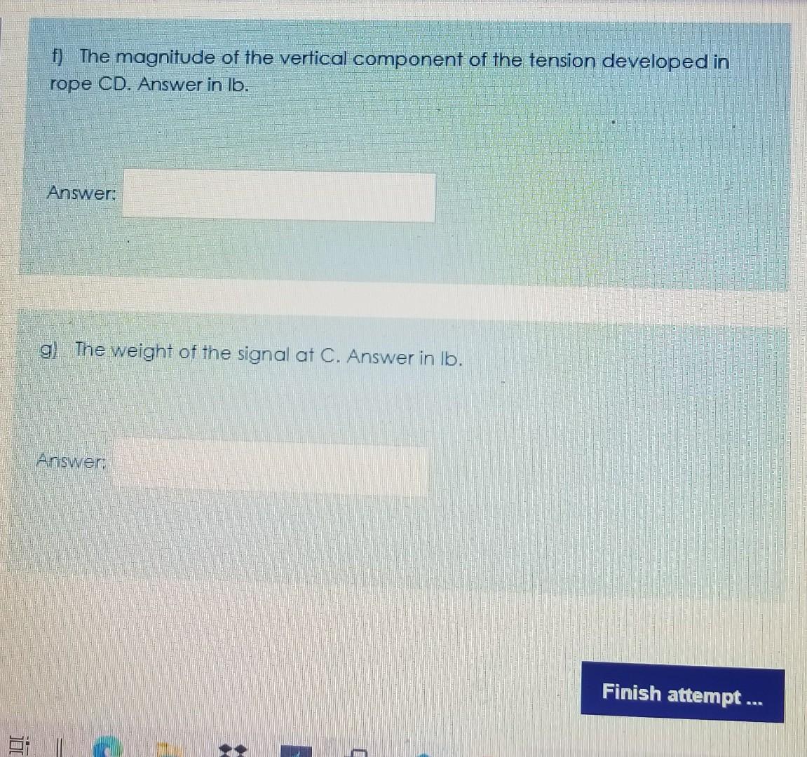 Solved 12 it 11 ft 8 ft A D В 16 ft 15 ft 13 ft 11 ft Two | Chegg.com