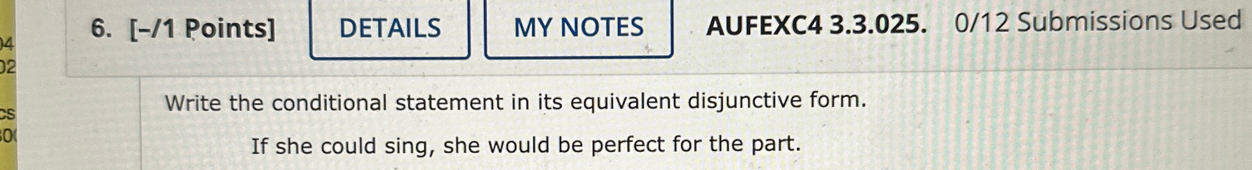 Solved Write the conditional statement in its equivalent | Chegg.com