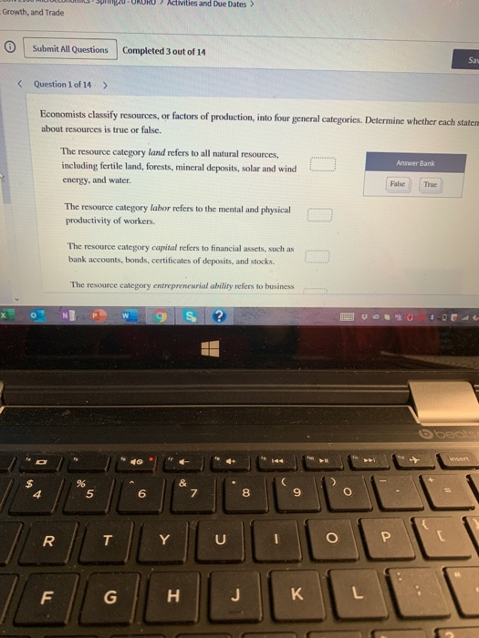 Solved Activities and Due Dates> Growth, and Trade Submit | Chegg.com Solved Activities and Due Dates> Growth, and Trade Submit | Chegg.com