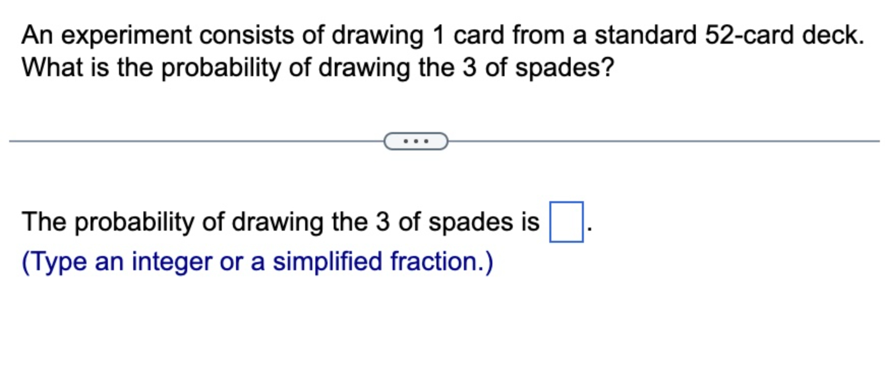 Solved An experiment consists of drawing 1 ﻿card from a | Chegg.com