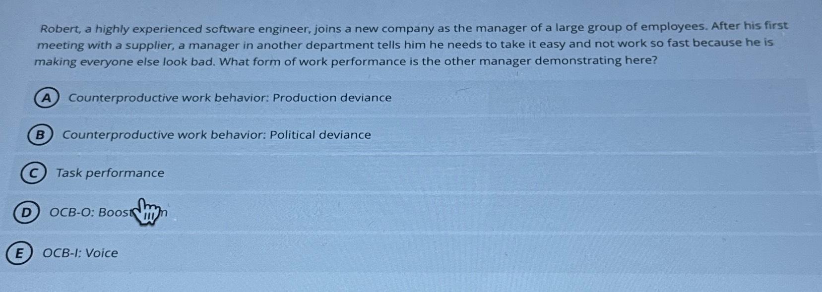 Solved Robert, a highly experienced software engineer, joins | Chegg.com