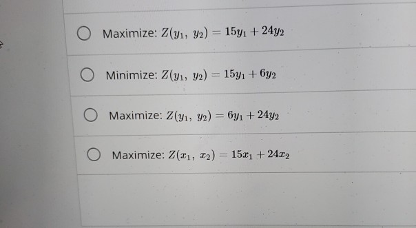 Solved QUESTION 1.1 POINT Convert the following minimization | Chegg.com