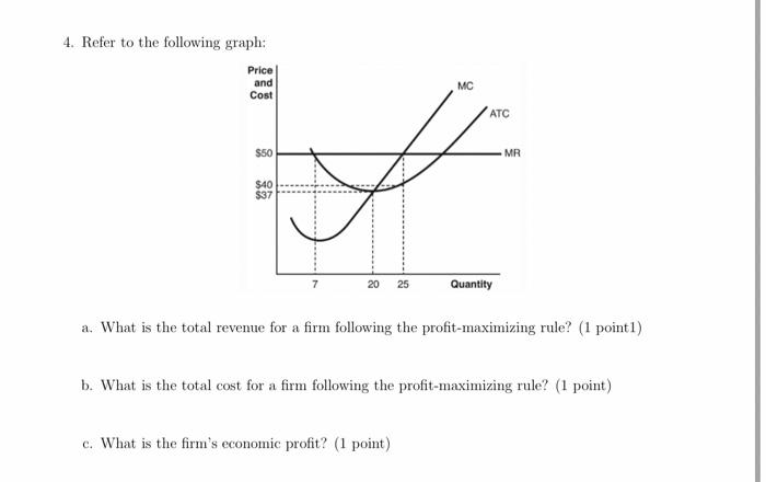Solved 4. Refer to the following graph: a. What is the total | Chegg.com