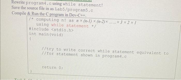 Solved For example, n!=n×(n−1)×(n−2)×……×3×2×1 | Chegg.com