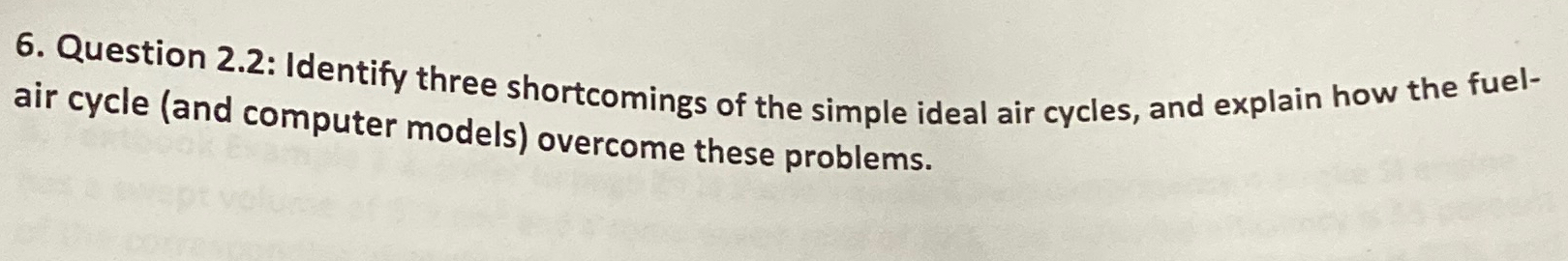 Solved Question 2.2: Identify three shortcomings of the | Chegg.com