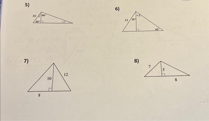 Solved 6) 8) | Chegg.com