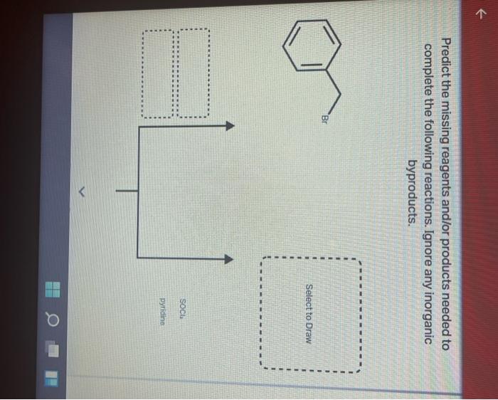 [Solved]: 1. ABCD Draw the missing products or reagents in t