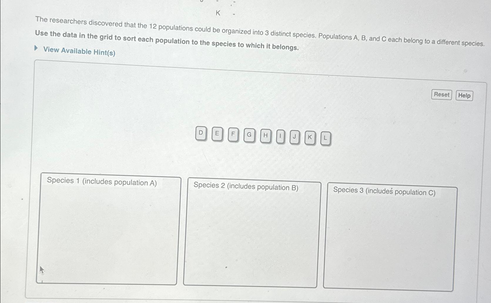 Solved The researchers discovered that the 12 ﻿populations | Chegg.com