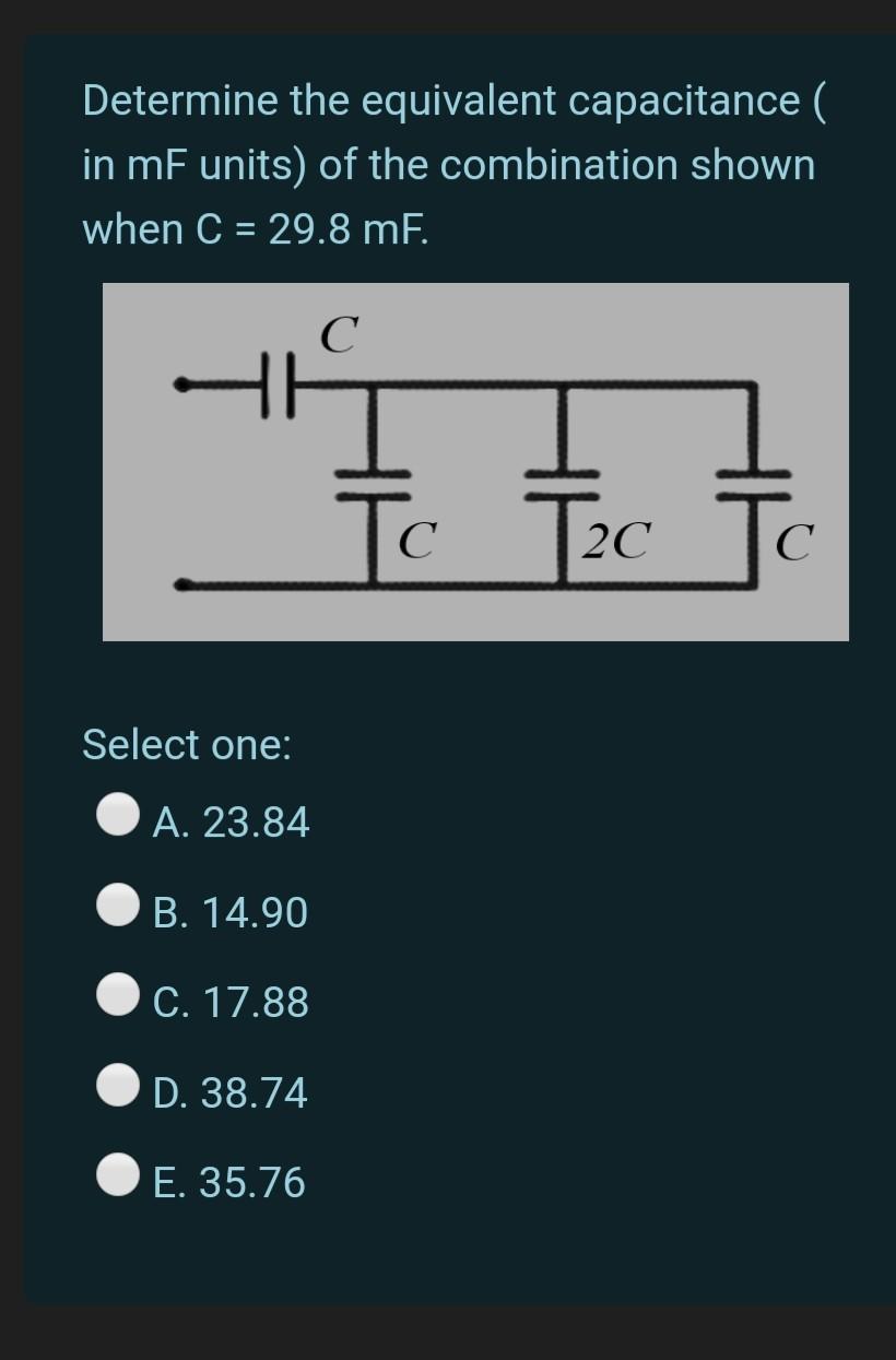 Solved Find the total energy stored ( in units of mJ) in the | Chegg.com