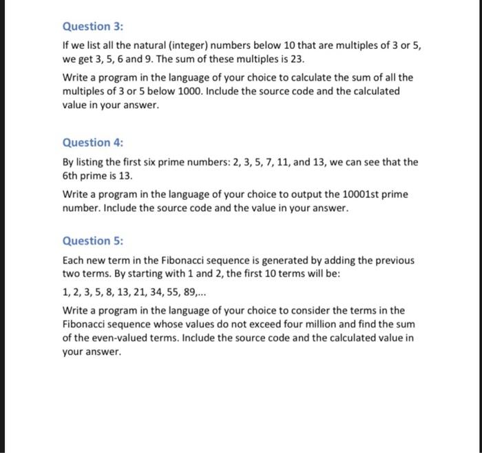 Solved Question 3: If we list all the natural (integer) | Chegg.com