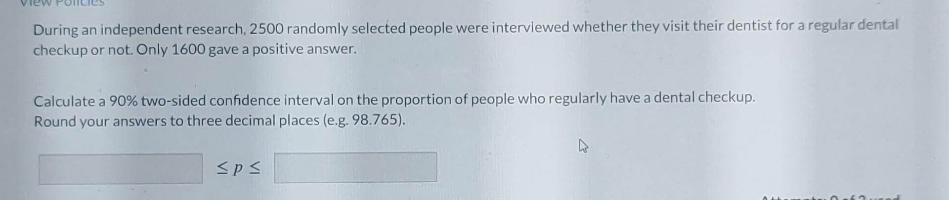Solved During an independent research, 2500 randomly | Chegg.com