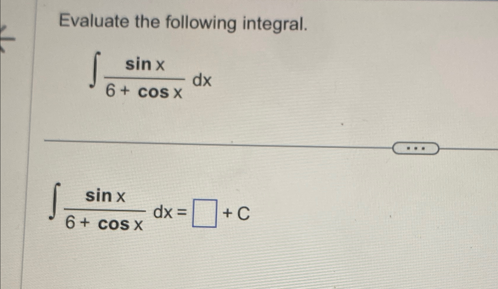Solved Evaluate the following | Chegg.com