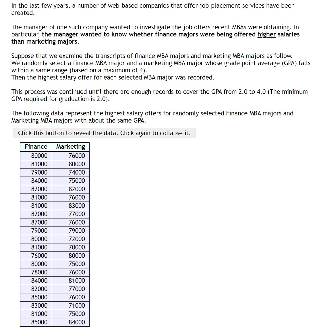 Solved In the last few years, a number of web-based | Chegg.com