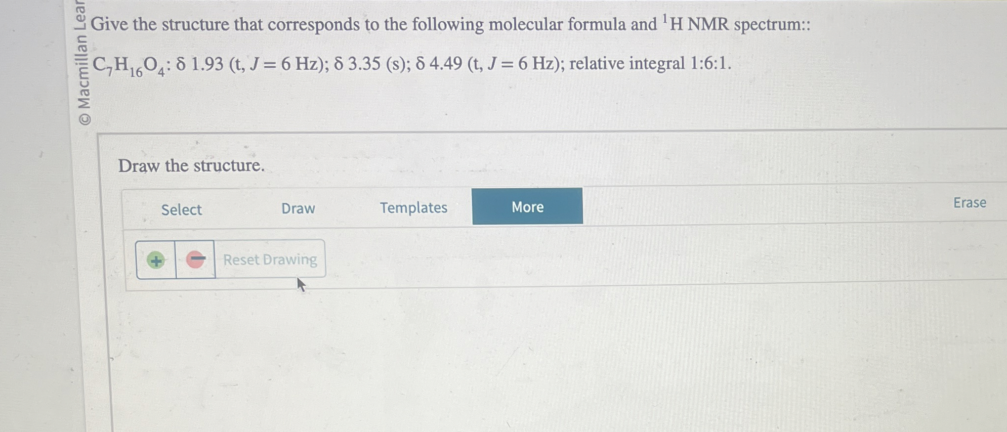 Solved Give the structure that corresponds to the following | Chegg.com