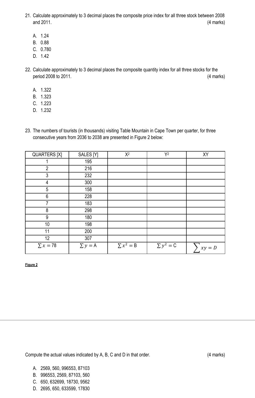 Solved Section A [100 Marks] Answer ALL the questions in | Chegg.com