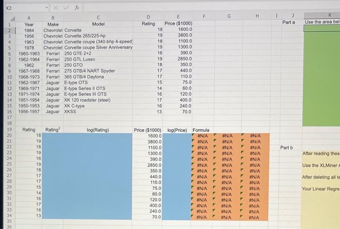 Solved Corvette, Ferrari, and jaguar produced a variety of | Chegg.com