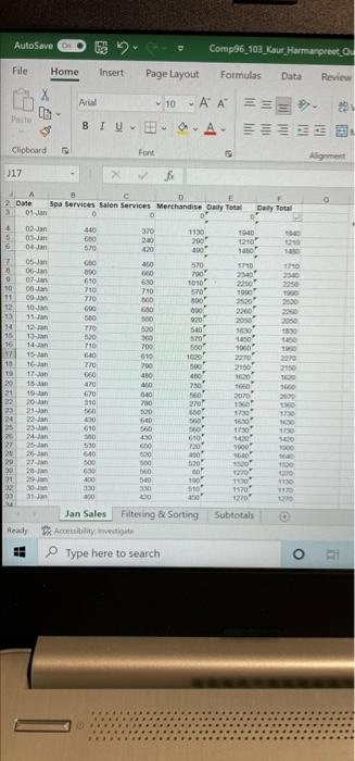 Solved Pa BIU Ide HI Merge & Center $ % 8-98 Conditional | Chegg.com