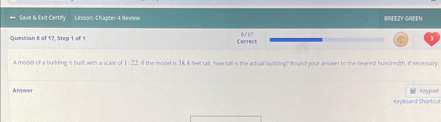Solved Save & Exit CertifyLesson: Chapter 4 ﻿ReviewBREEZY | Chegg.com