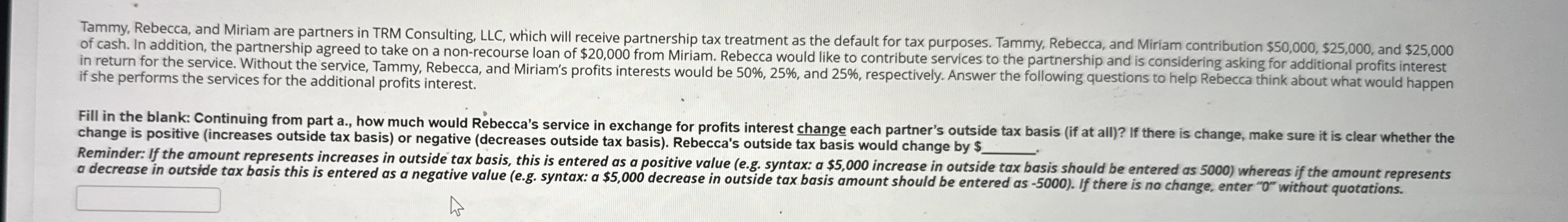 Solved if she performs the services for the additional | Chegg.com