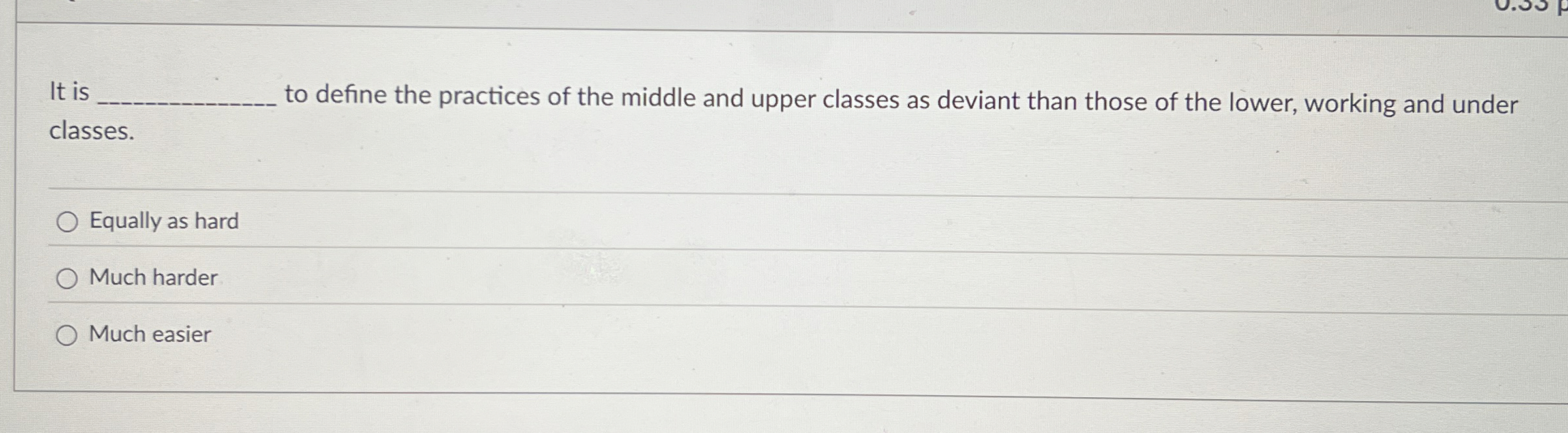 Solved It is ﻿to define the practices of the middle and | Chegg.com