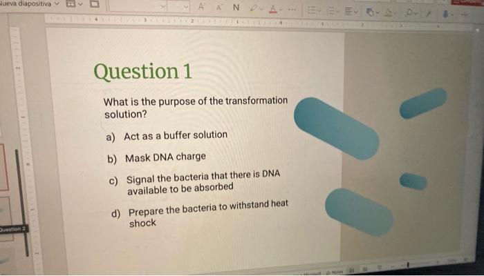 Solved What is the purpose of the transformation solution? | Chegg.com