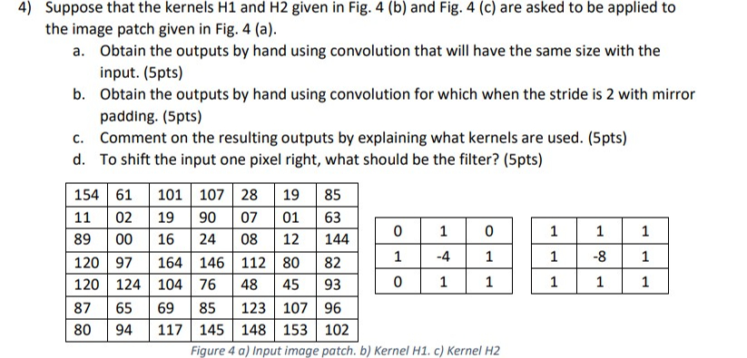 Solved Suppose that the kernels H1 ﻿and H2 ﻿given in Fig. | Chegg.com
