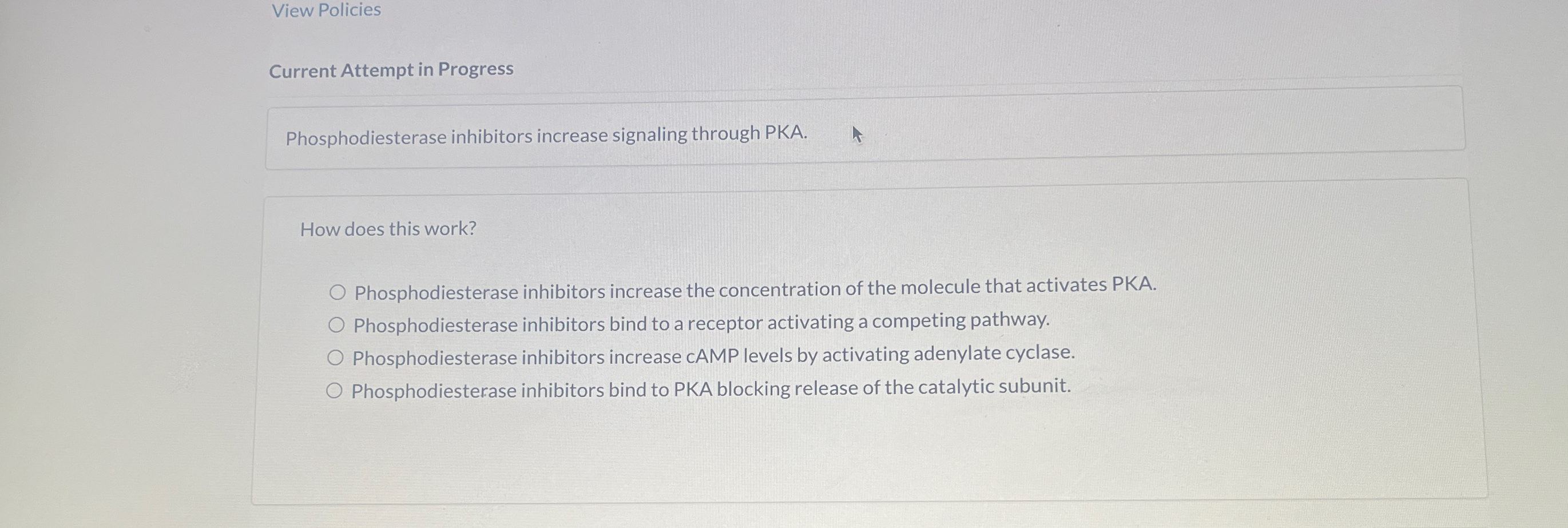 Solved View PoliciesCurrent Attempt in | Chegg.com