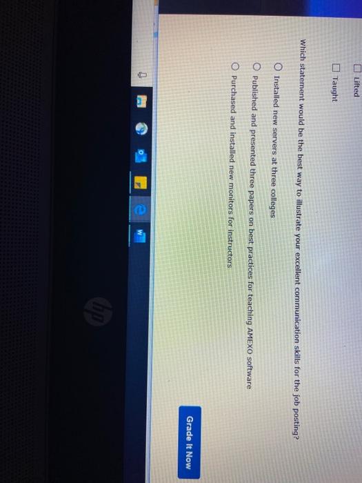 Solved Chapter 15 Assignment Technical Trainer ABC | Chegg.com