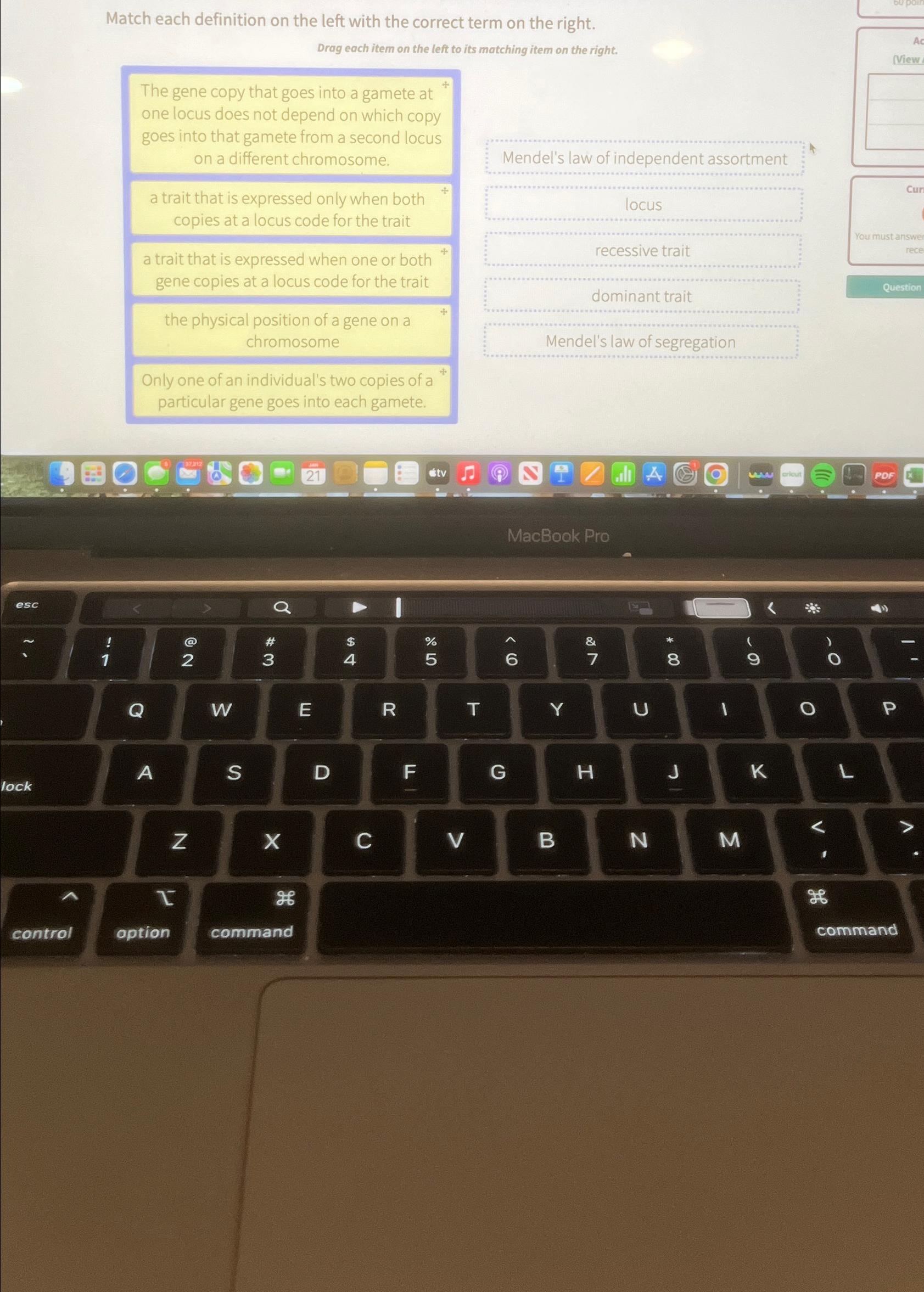 Solved match each definition on the left with the correct | Chegg.com