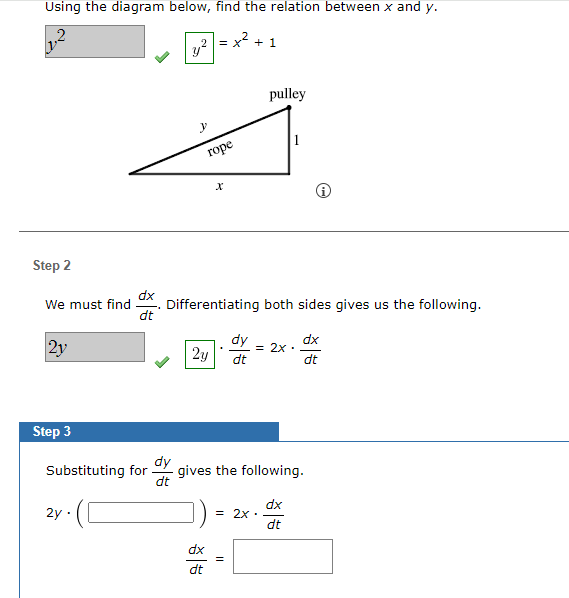 Solved Using the diagram below, find the relation between x | Chegg.com