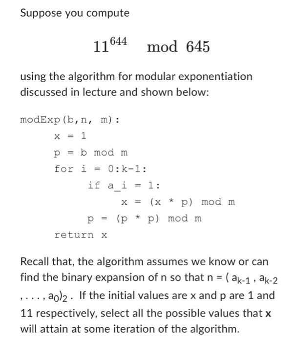Solved The option given are: 451, 391, 121, 1, 221, 226, 11. | Chegg.com