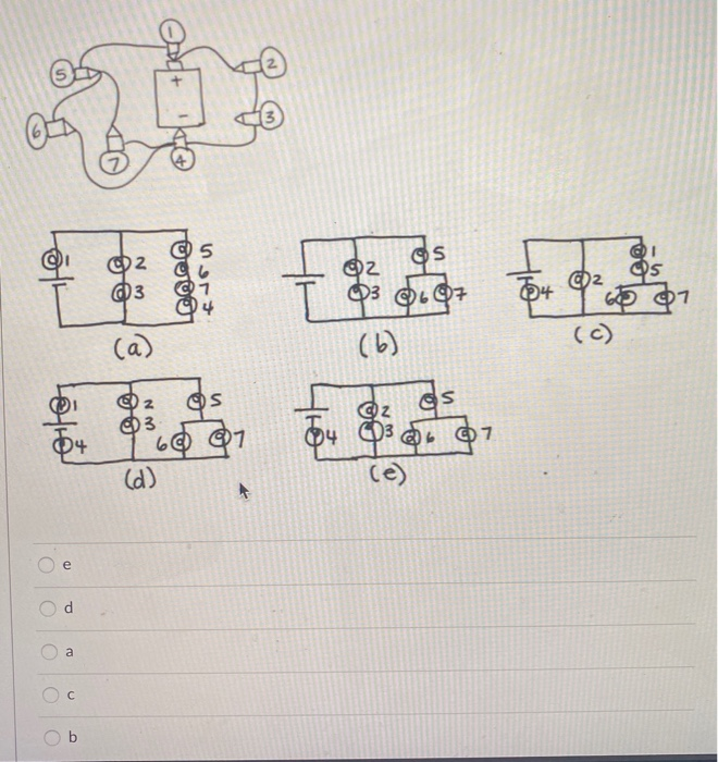 Solved Question 5 1 pts Draw the circuit diagram, using the | Chegg.com