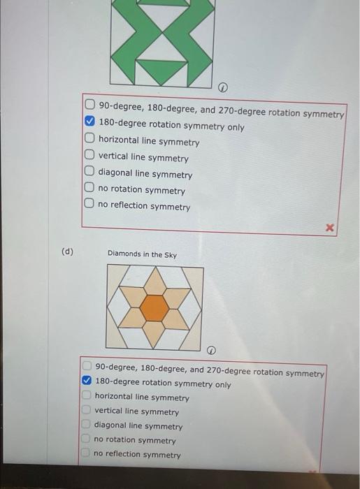 Solved 90-degree, 180-degree, and 270-degree rotation | Chegg.com