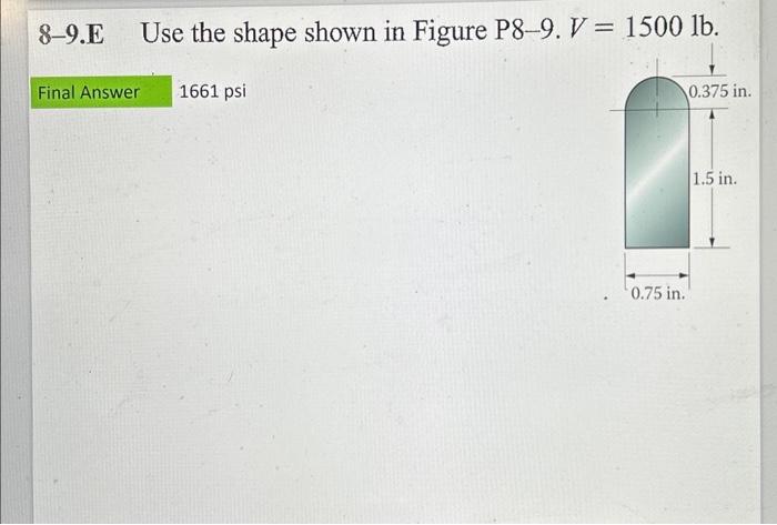 Solved For Problems 8-1 through 8-20, compute the shearing | Chegg.com Solved For Problems 8-1 through 8-20, compute the shearing | Chegg.com