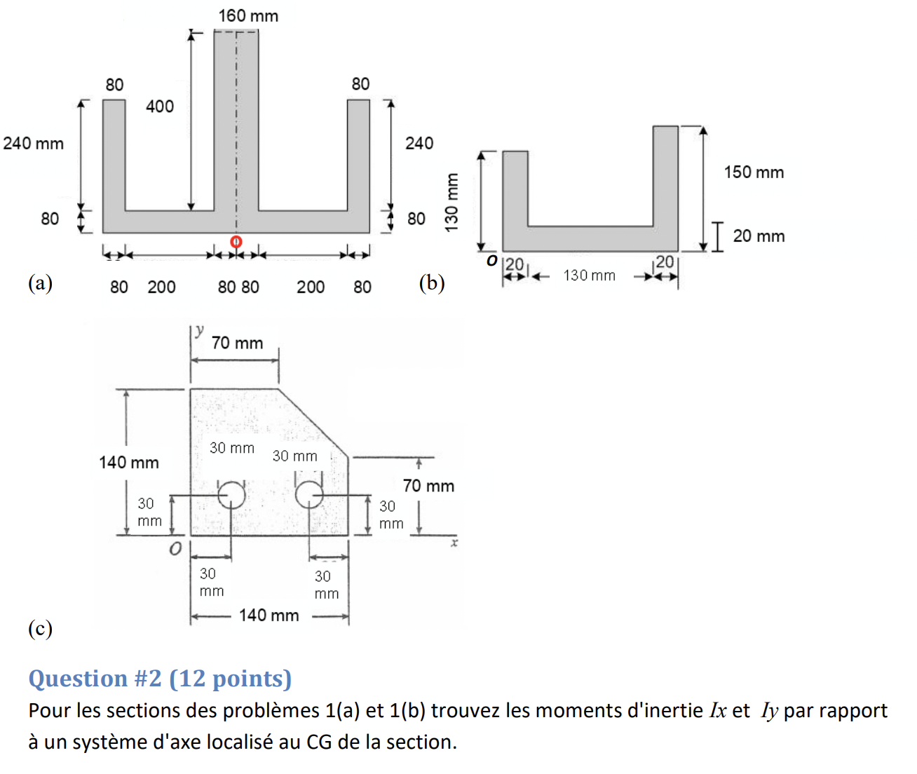 Solved For the sections in Problems 1(a) ﻿and 1(b), ﻿find | Chegg.com
