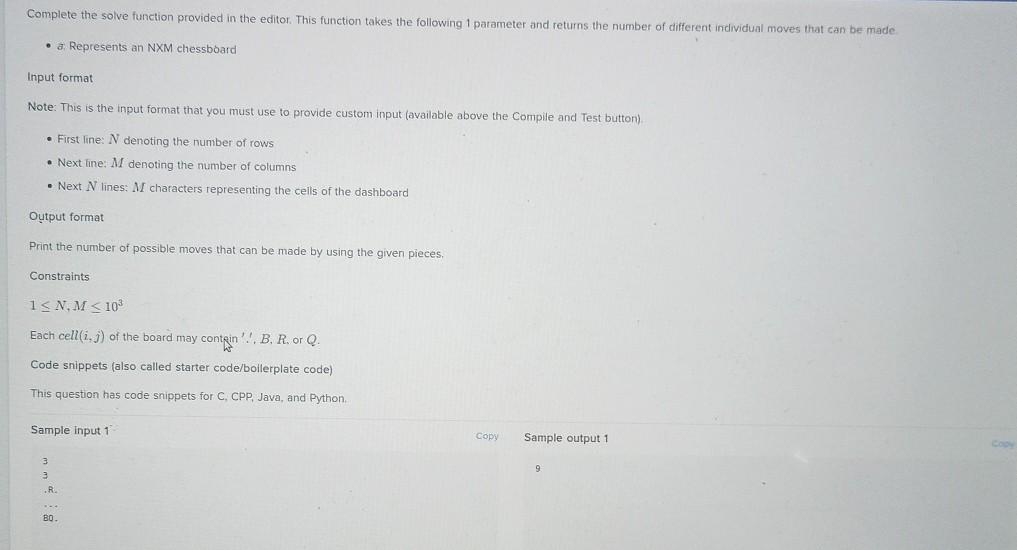 Solved A chessboard and its moves You are given a chessboard | Chegg.com