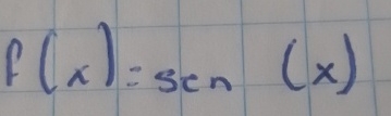 Solved calcular la derivada de f(x)=sen(x) | Chegg.com