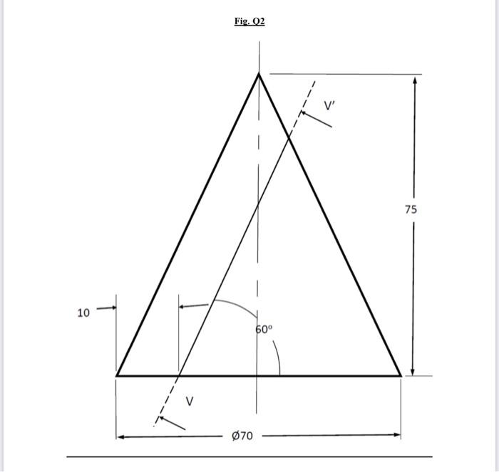 Solved Question 1 Figure Q1 shows an isometric view of a | Chegg.com