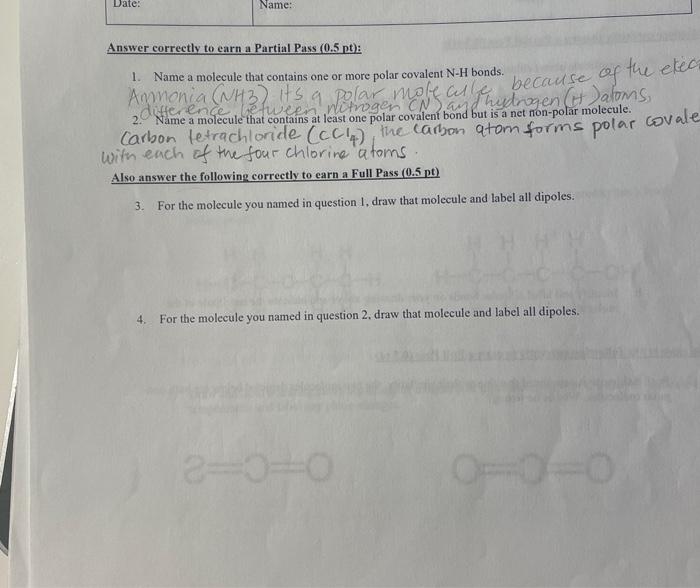 Solved Answer correctly to earn a Partial Pass (0.5pt) : 1. | Chegg.com