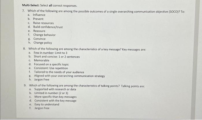 Solved Performance Event 18: Objectives and SOCO Development | Chegg.com