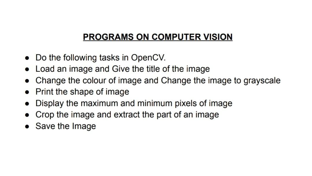 Solved Please Provide Source Code with Output Image. Only | Chegg.com