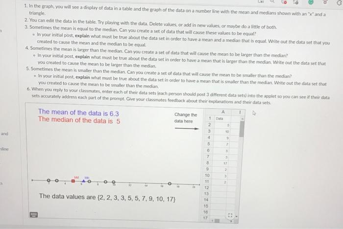 Solved o 0 o 1. In the graph, you will see a display of data | Chegg.com