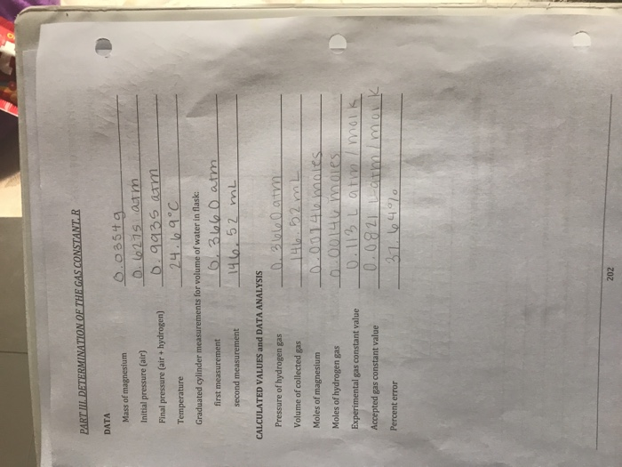 Solved POST-LAB QUESTIONS Are the pressure and volume of a | Chegg.com